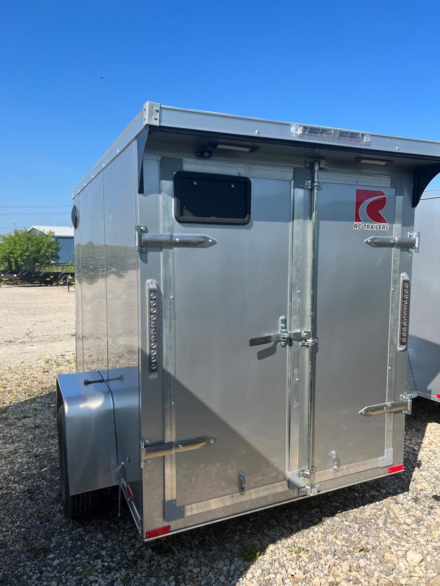 RDLX RDLX 5 x 8 SA FLAT TOP WEDG ENCLOSED TRAILER BY RC | Big Tex ...