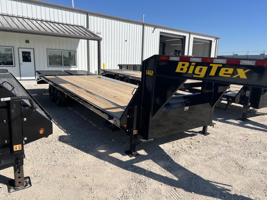 Big Tex 14GN, Gooseneck, 102" x 33', 15.9K, Dovetail, Mega Ramps | Big ...