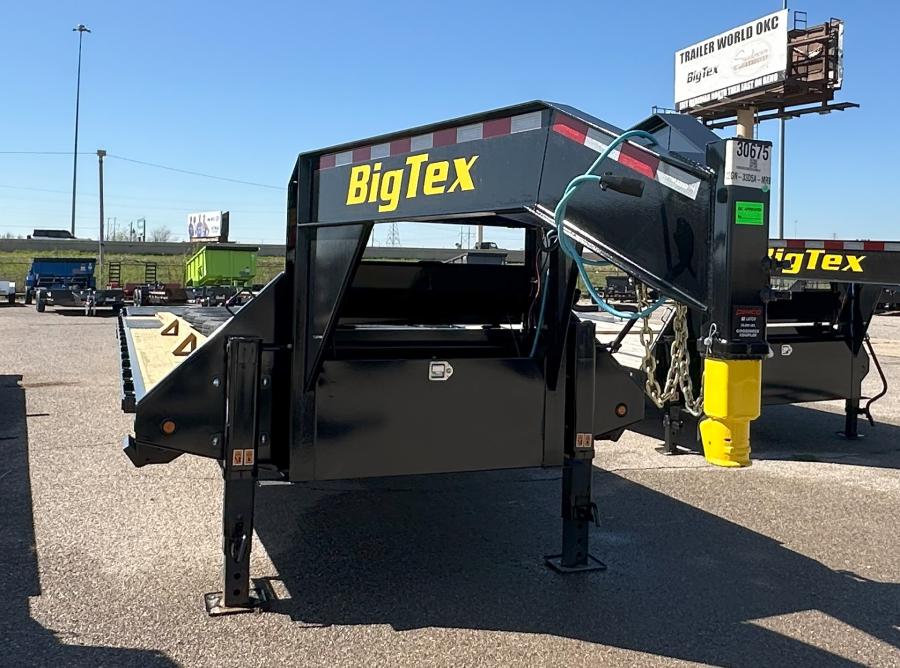 Big Tex 22GN, Gooseneck, 102" x 33', 23.9K, Dovetail, Mega Ramps | Big ...
