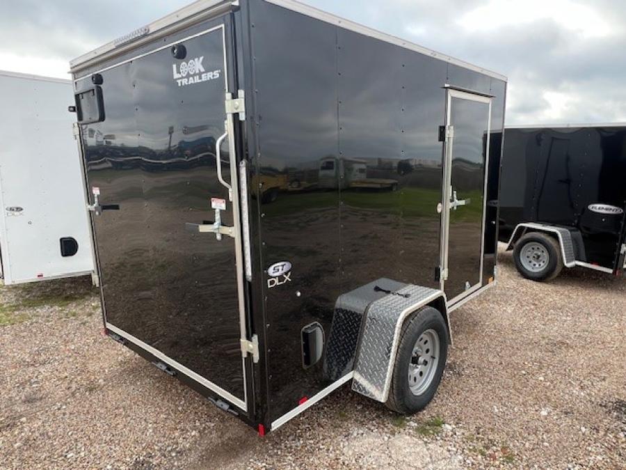K721 6X10 OUTBACL DLX FLAT TOP VNOS ENCLOSED CARGO 3K | Big Tex Trailer World