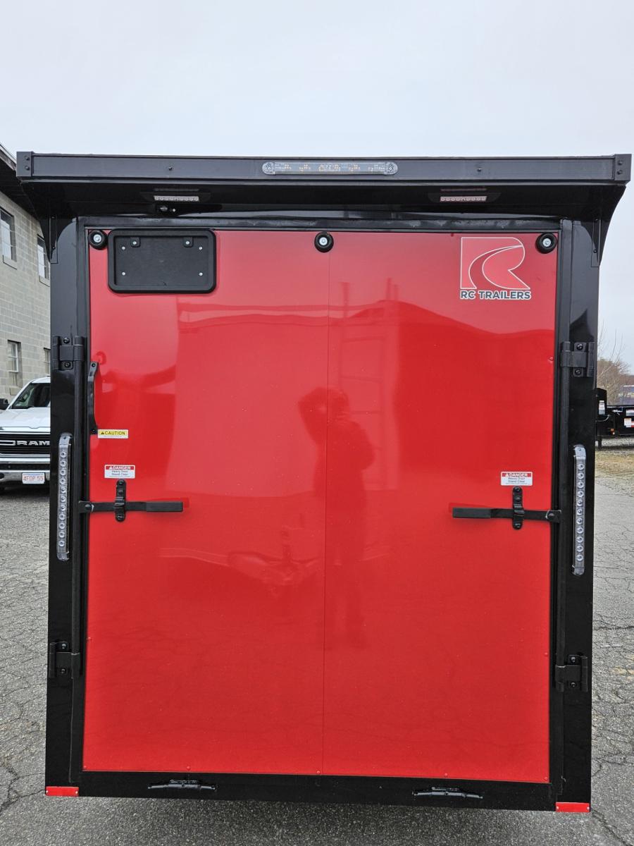 RDLX RDLX 6 x 12 SA FLAT TOP WEDG ENCLOSED TRAILER BY RC | Big Tex ...