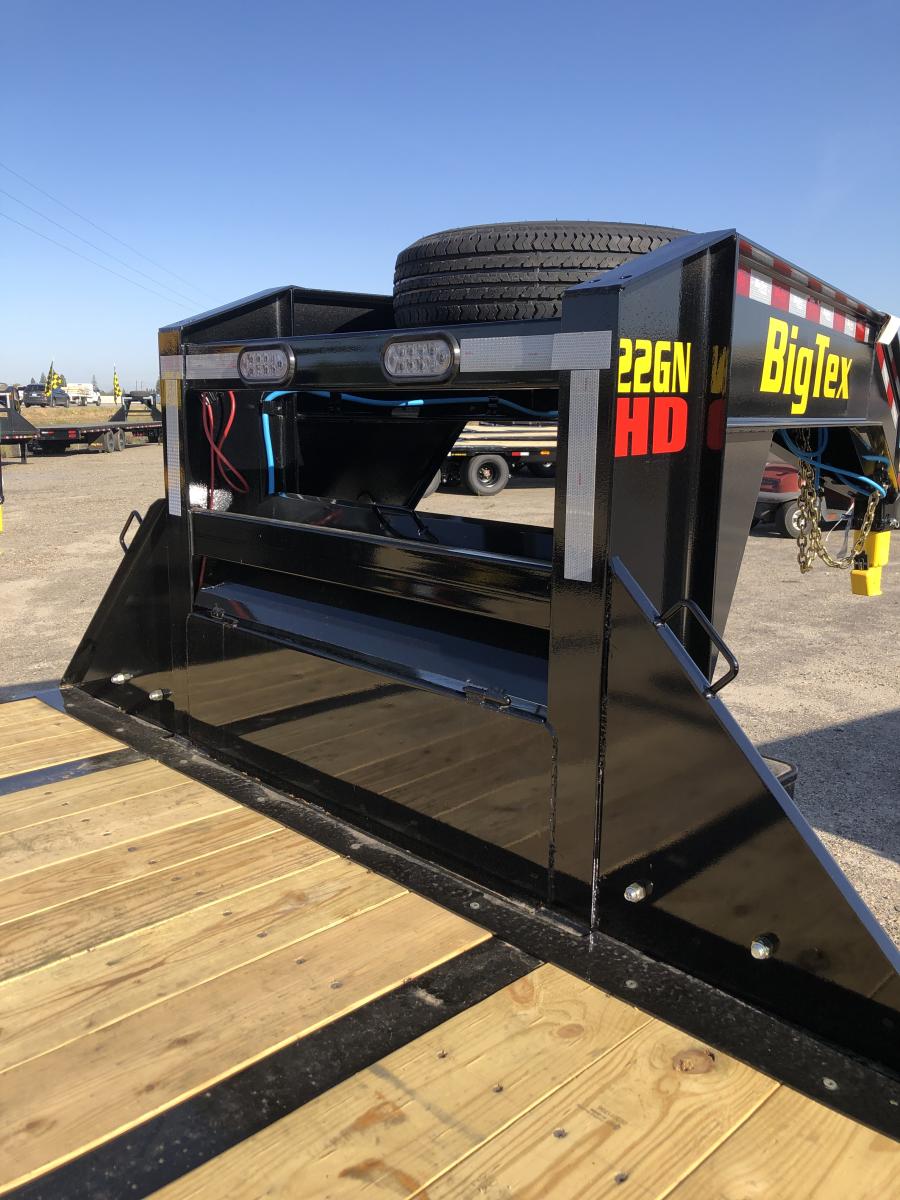 Big Tex 22GN, Gooseneck, 102" x 30', 23.9K, Dovetail, Mega Ramps | Big ...