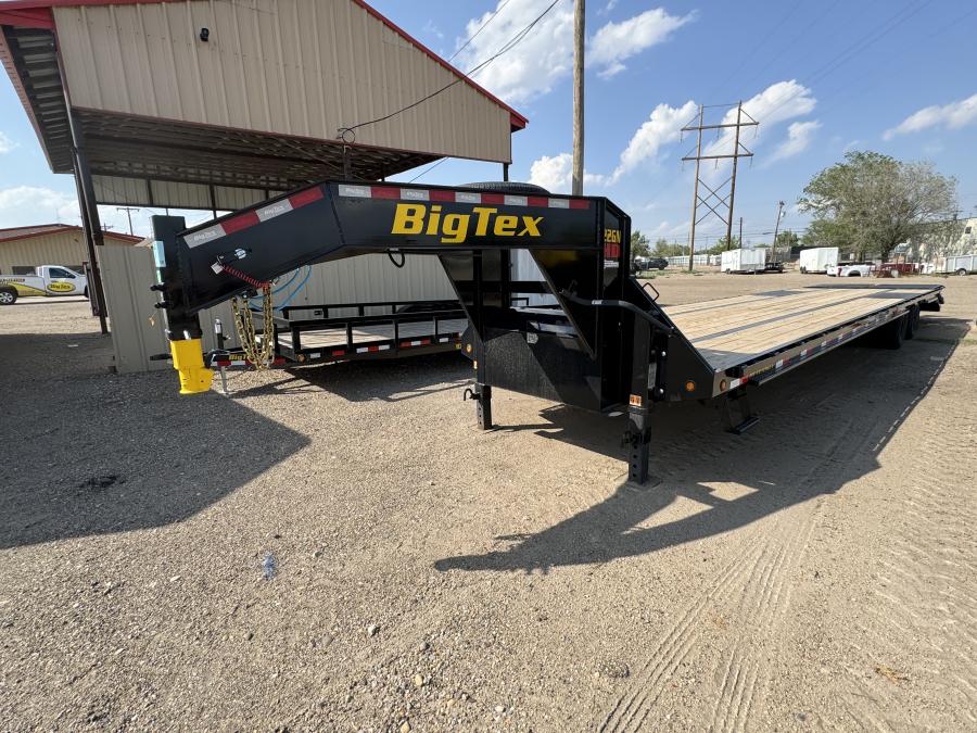 Big Tex 22GN, Gooseneck, 102" x 35', 23.9K, Dovetail, Mega Ramps | Big ...