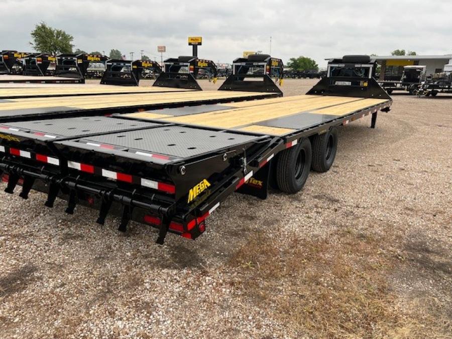 Big Tex 25GN, Gooseneck, 102" x 30', 25.9K, Dovetail, Mega Ramps | Big ...