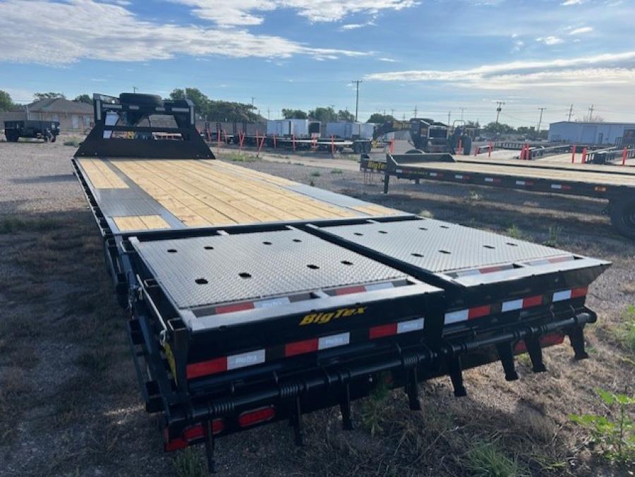 Big Tex 14GN, Gooseneck, 102" x 25', 15.9K, Dovetail, Mega Ramps | Big ...