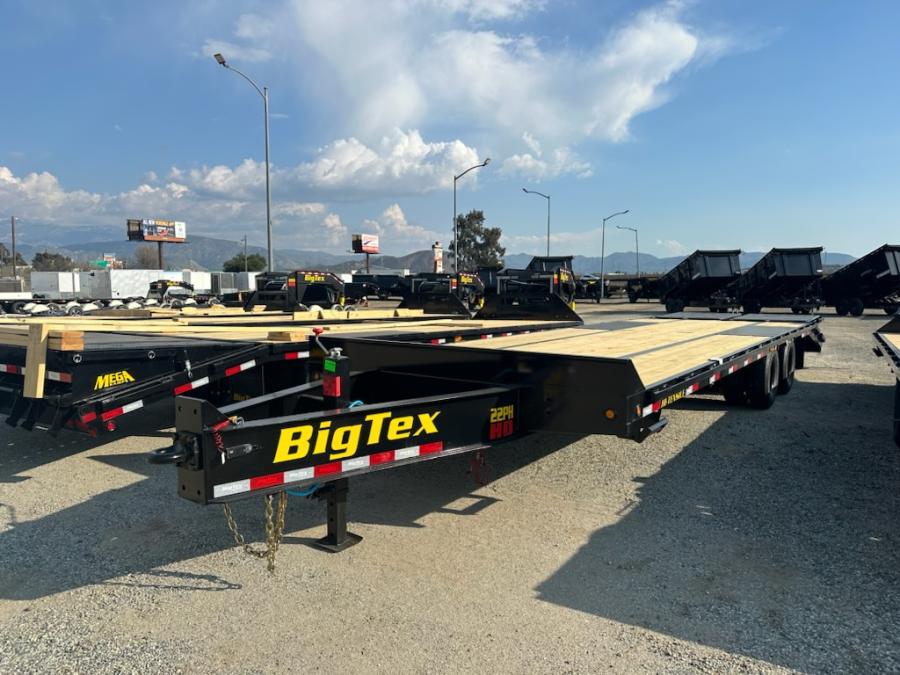 Big Tex 22PH, Pintle, 102" x 25', 23.9K, Dovetail, Mega Ramps | Big Tex ...