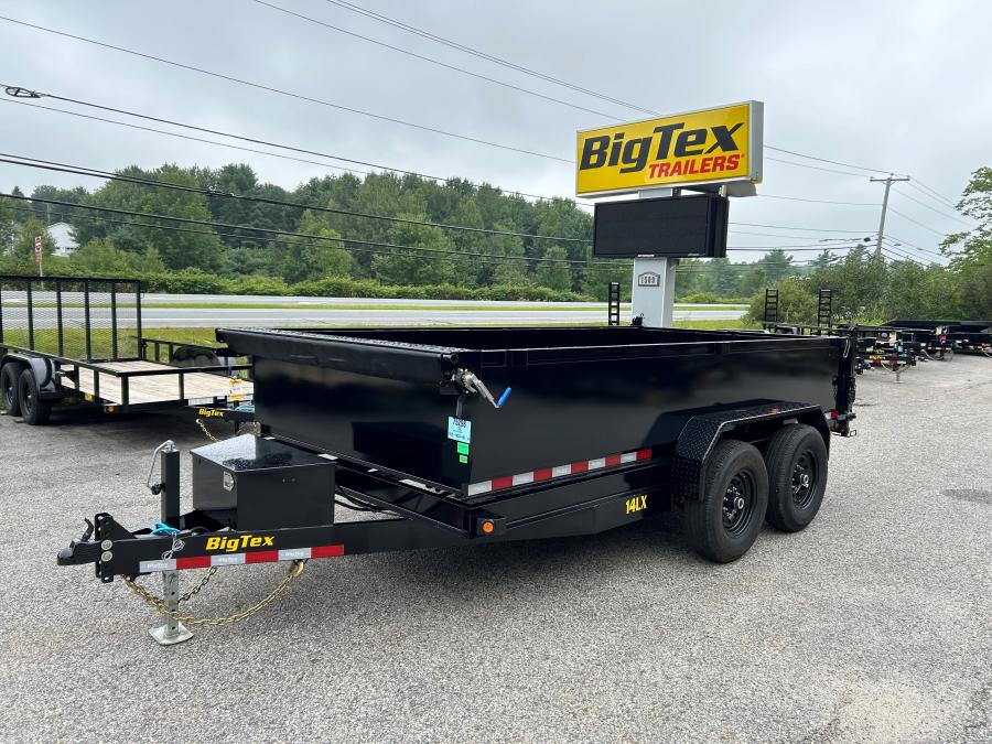 Big Tex 14LX, Dump, 83" x 14', 14K | Big Tex Trailer World