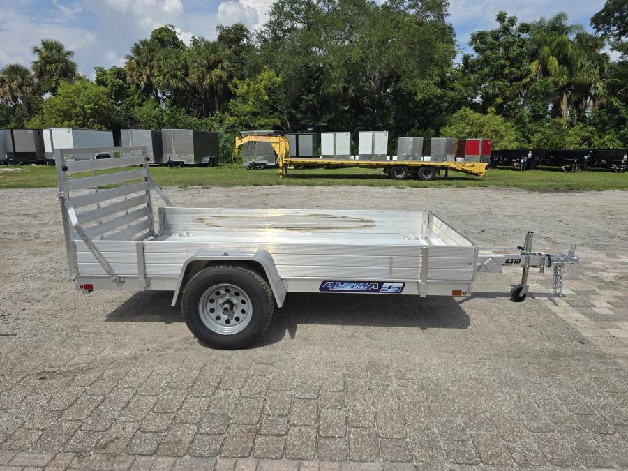 Aluma 6310 ALUMA 63" X 120" SA UTILITY TRAILER, STRAIGHT TAILGATE | Big ...