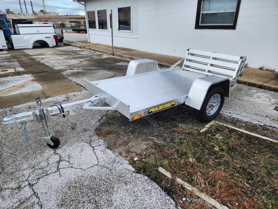 Remolque utilitario Aluma 548B Aluma SA de 54" x 96", puerta plegable ...