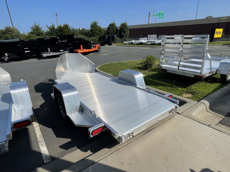 Aluma MC10 Aluma 10 Motorcycle SA RAMP Trailer, Bed Size - 51" x 125 ...