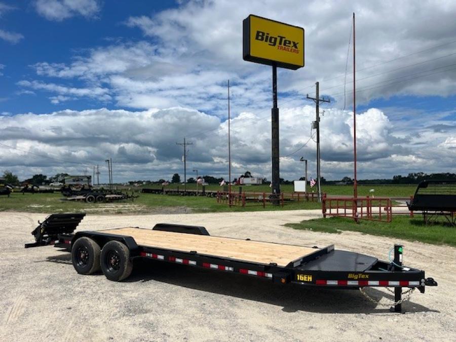 Big Tex 16EH, Equipment, 83" X 22', 17.5K, Dovetail, Mega Ramps, X-Series | Big Tex Trailer World