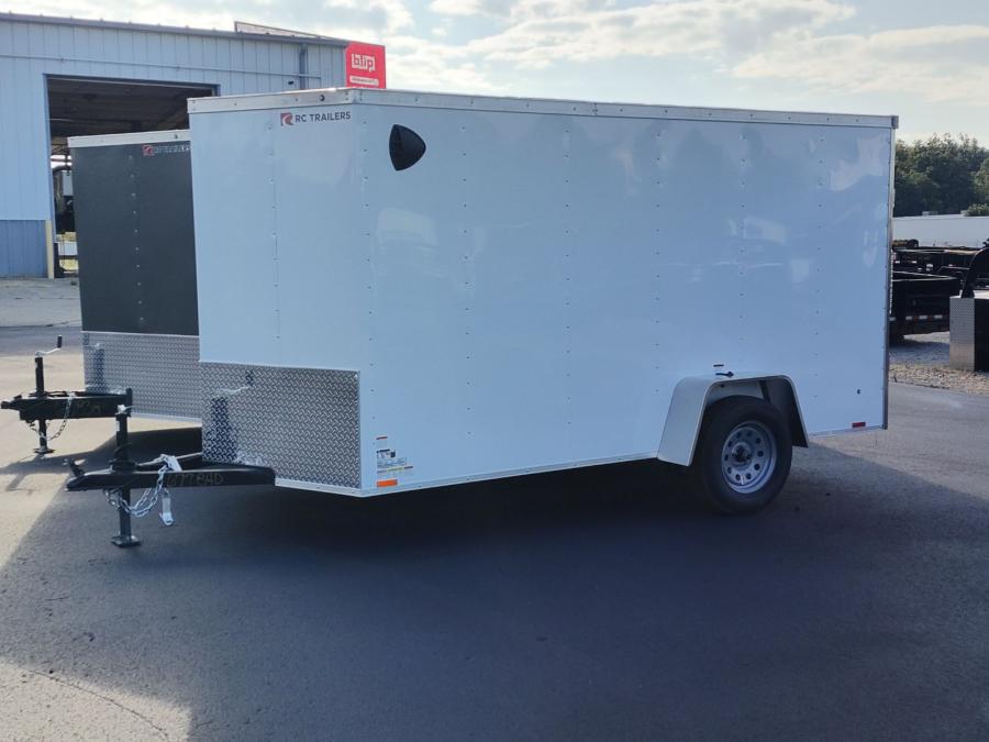 RWT6 RWT 6 x 12 SA FLAT TOP WEDGE ENCLOSED TRAILER BY RC | Big Tex ...