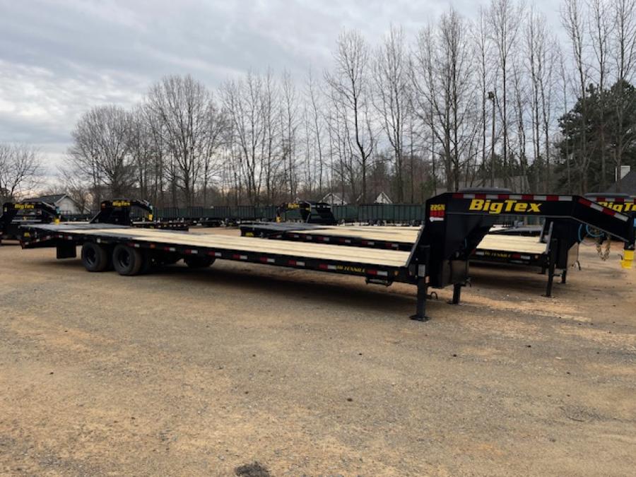 Big Tex 22GN, Gooseneck, 102" x 25', 23.9K, Dovetail, Mega Ramps | Big ...