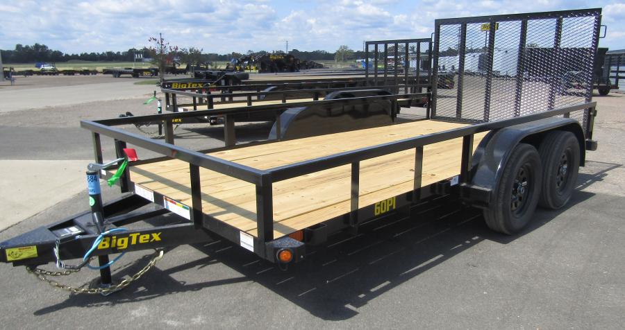 Big Tex 60PI, Utility, 77" x 16', 6K | Big Tex Trailer World