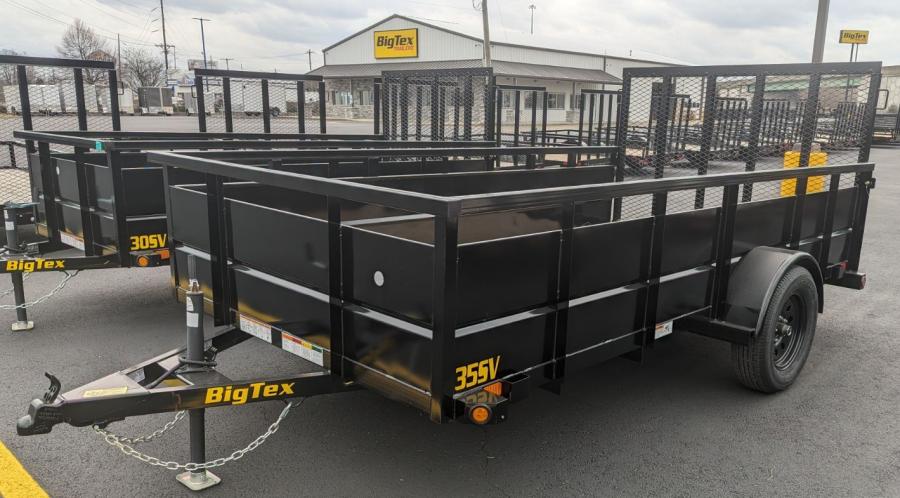 Big Tex 35SV, Single Axle Landscape, 77" x 10', 3K | Big Tex Trailer World