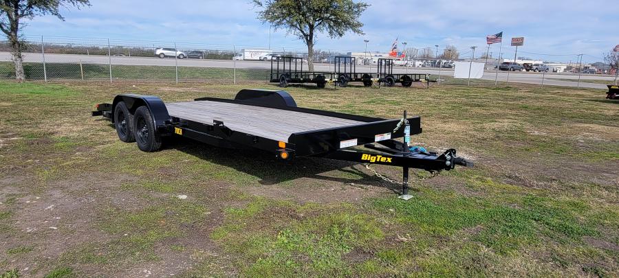 Big Tex 70CH, Car Hauler, 83" x 18', 7K, Dovetail | Big Tex Trailer World