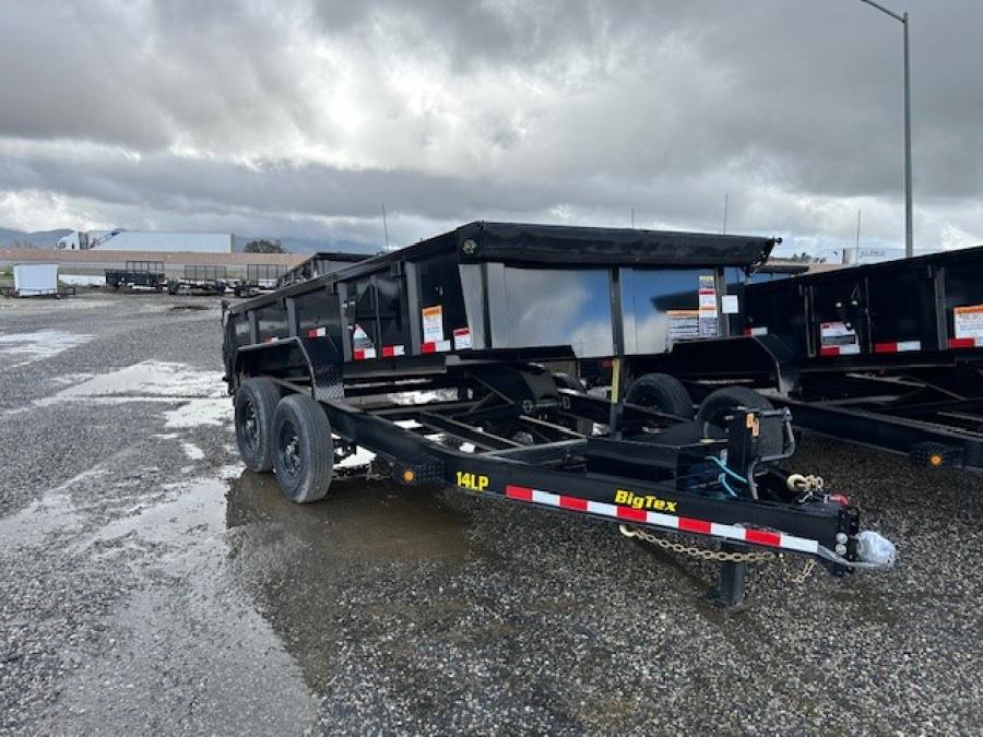 Big Tex 14LP, Dump, 83" x 14', 14K | Big Tex Trailer World