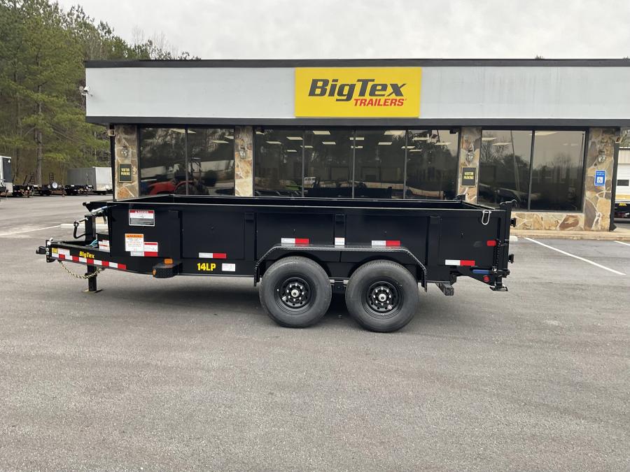 Big Tex 14LP, Dump, 83" x 14', 14K | Big Tex Trailer World