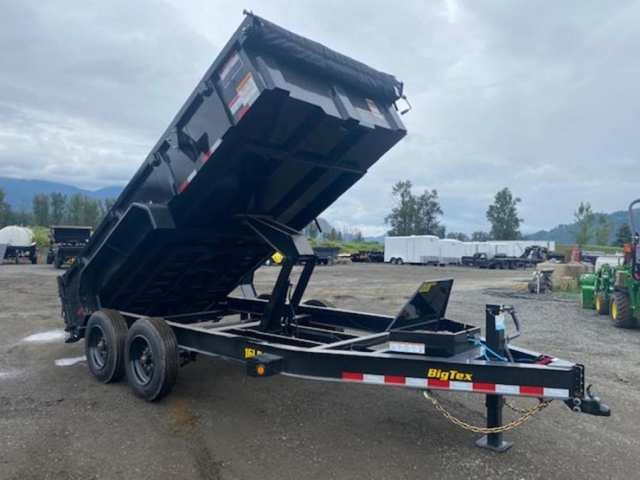 Big Tex 16LP, Dump, 83" x 16', 17.5K | Big Tex Trailer World