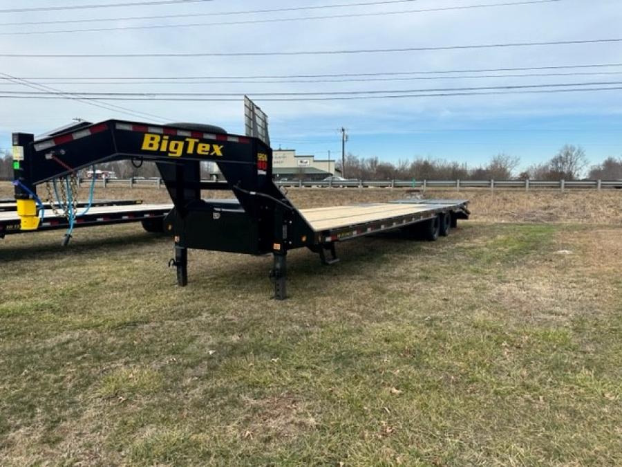 Big Tex 22GN, Gooseneck, 102" x 33', 23.9K, Dovetail, Mega Ramps | Big ...