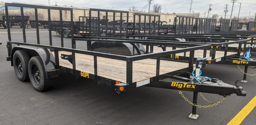 Big Tex 60PI, Utility, 77" x 16', 6K | Big Tex Trailer World