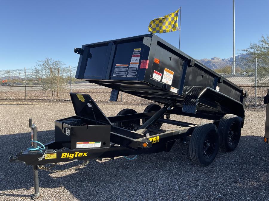 Big Tex 70SR, Dump, 60" x 10', 7K, Double Rear Doors | Big Tex Trailer ...