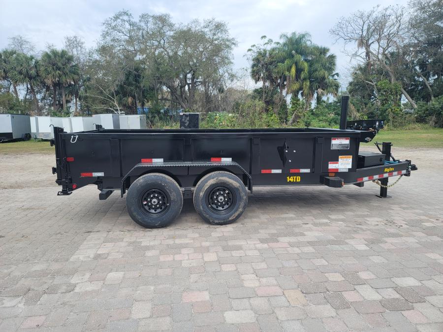 Big Tex 14TD, Dump, 83" x 16', 14K | Big Tex Trailer World