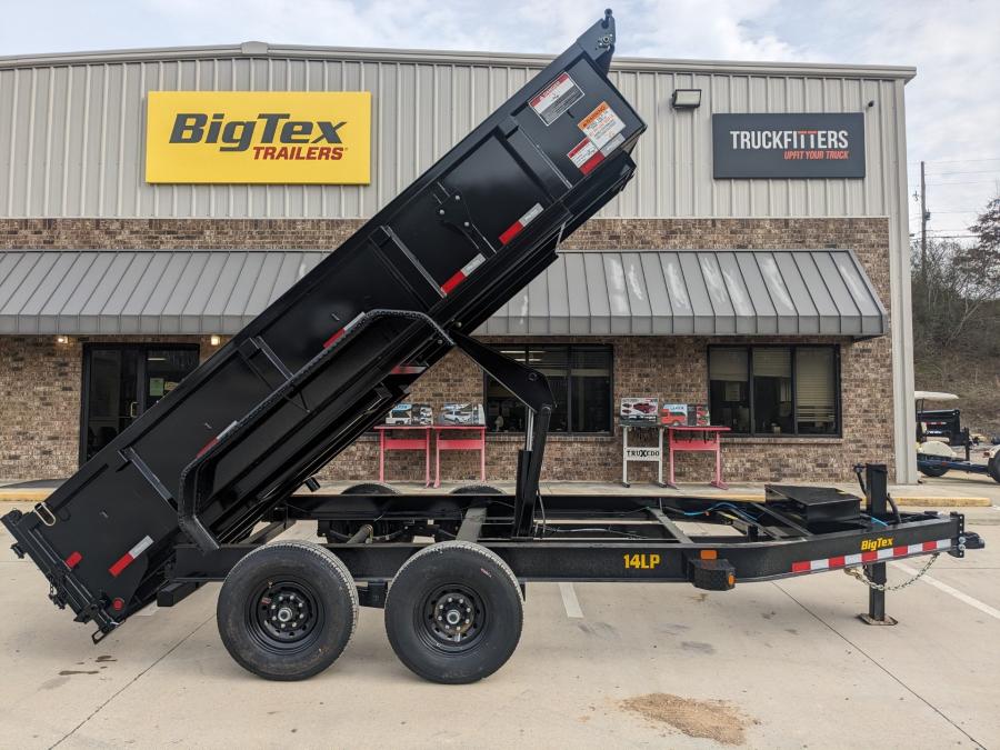 Big Tex 14LP, Dump, 83" x 14', 14K, 4' Sides | Big Tex Trailer World