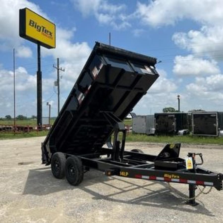 Big Tex 14LP, Dump, 83" x 14', 14K | Big Tex Trailer World