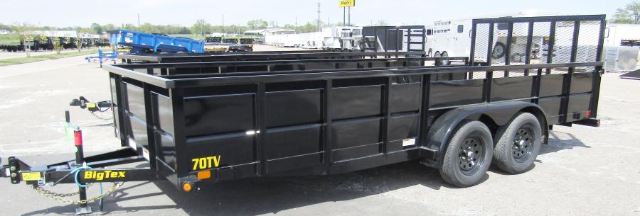 Big Tex 70TV, Landscape, 83" x 16', 7K | Big Tex Trailer World