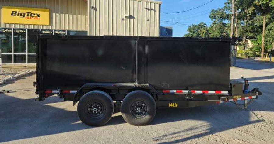 Big Tex 14LX, volquete, 83" x 14', 14K, lados de 4' | Big Tex Trailer World