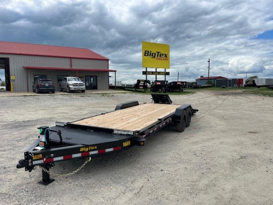 Big Tex 16EH, Equipment, 83" X 24', 17.5K, Dovetail, Mega Ramps, X-Series | Big Tex Trailer World