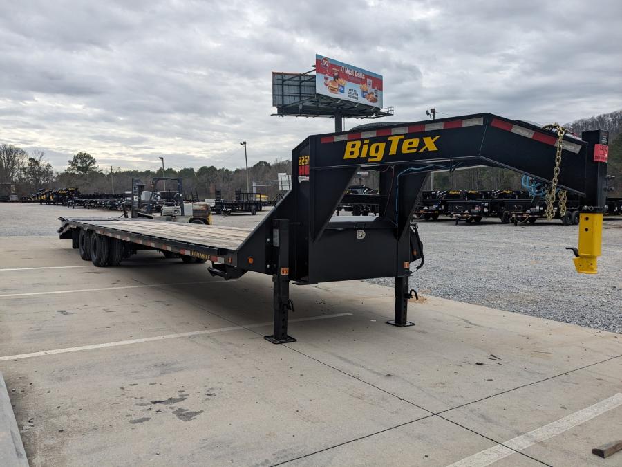 Big Tex 25GN, Gooseneck, 102" x 30', 25.9K, Dovetail, Mega Ramps | Big ...