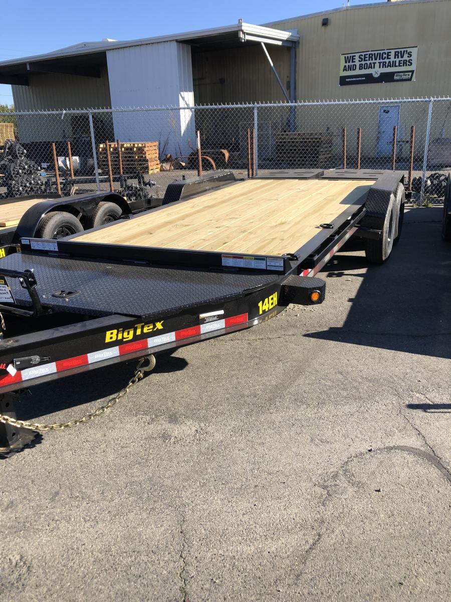Big Tex 14EH, Equipment, 83" x 18', 15.4K, Dovetail, Mega Ramps, X ...