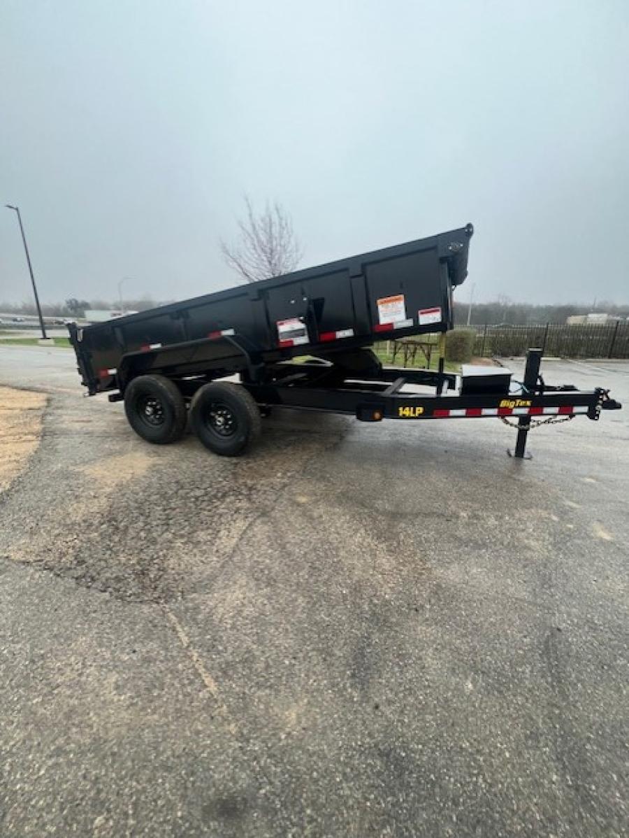 Big Tex 14LP, Dump, 83" x 14', 14K | Big Tex Trailer World