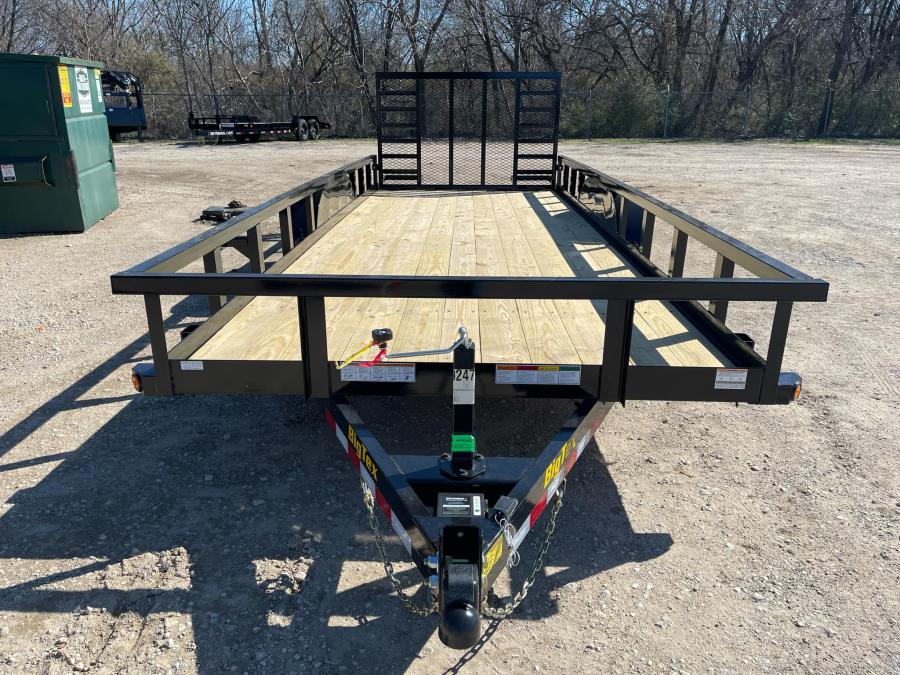 Big Tex 10PI, Utility, 83" x 20', 9.9K, 4' Ramp Gate | Big Tex Trailer ...