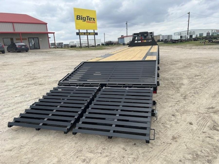 Big Tex 16GN, Gooseneck, 102" x 35', 17.5K, Dovetail, Mega Ramps | Big ...