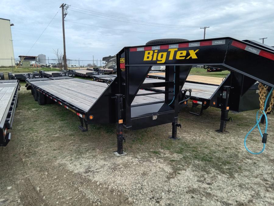 Big Tex 22GN, Gooseneck, 102" x 33', 23.9K, Dovetail, Mega Ramps | Big ...