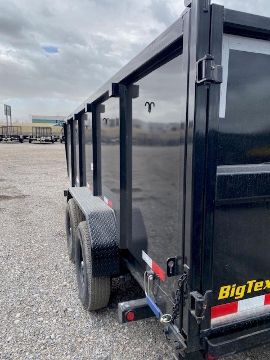 Big Tex 14LP, Dump, 83" x 16', 14K, 4' Sides | Big Tex Trailer World