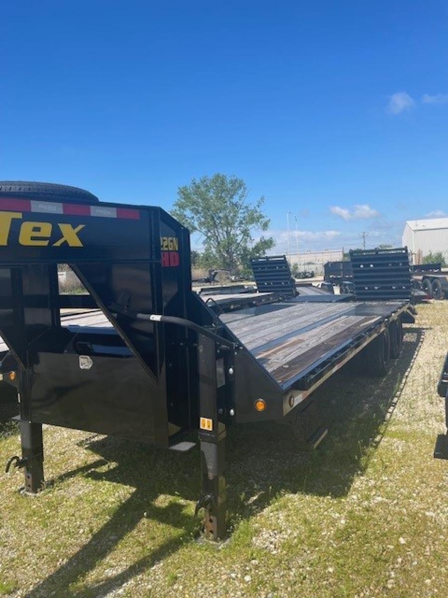 Big Tex 22GN, Gooseneck, 102" x 30', 23.9K, Dovetail, Mega Ramps | Big ...