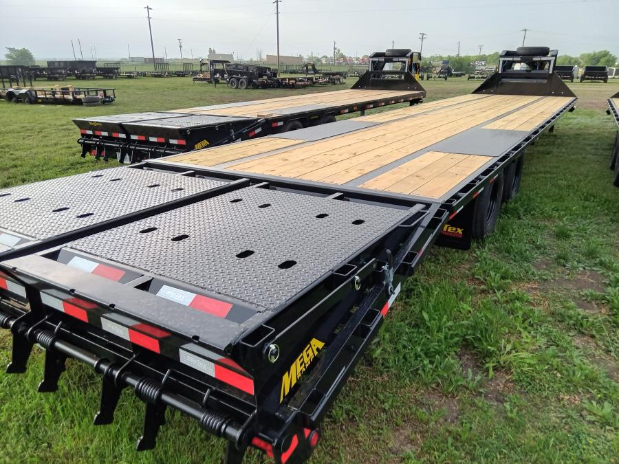 Big Tex 25GN, Gooseneck, 102" x 40', 25.9K, Dovetail, Mega Ramps | Big ...