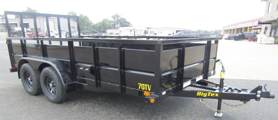 Big Tex 70TV, horizontal, 83" x 14', 7K | Big Tex Trailer World