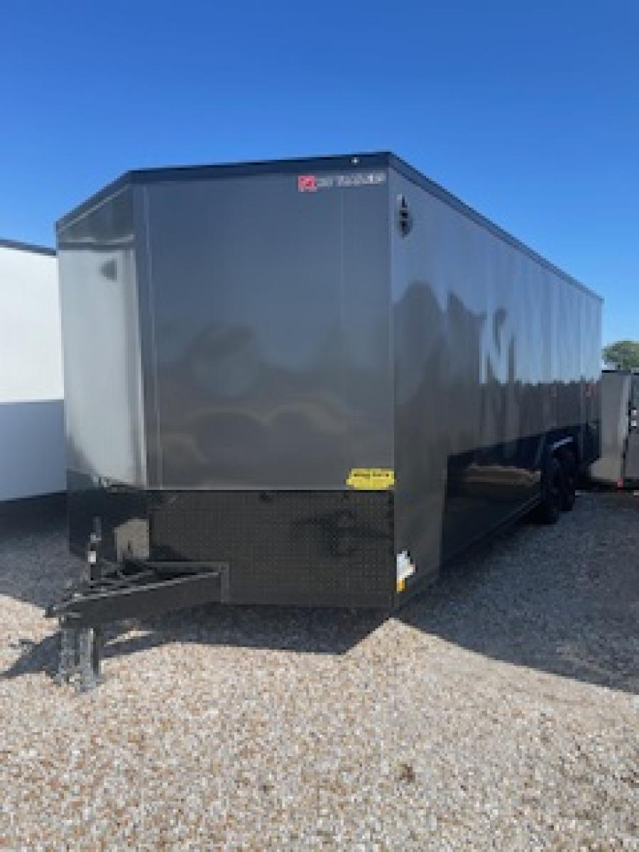 RC Trailers 8.5x24ft Enclosed Trailer w/ 5200# Axles, 7ft Interior ...