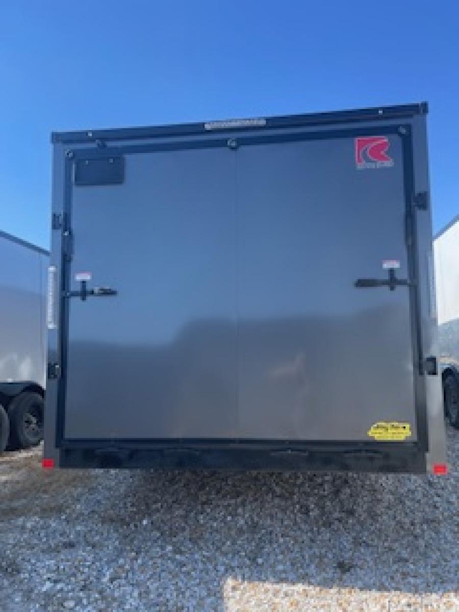 RC Trailers 8.5x24ft Enclosed Trailer w/ 5200# Axles, 7ft Interior, Screwless Exterior and ...