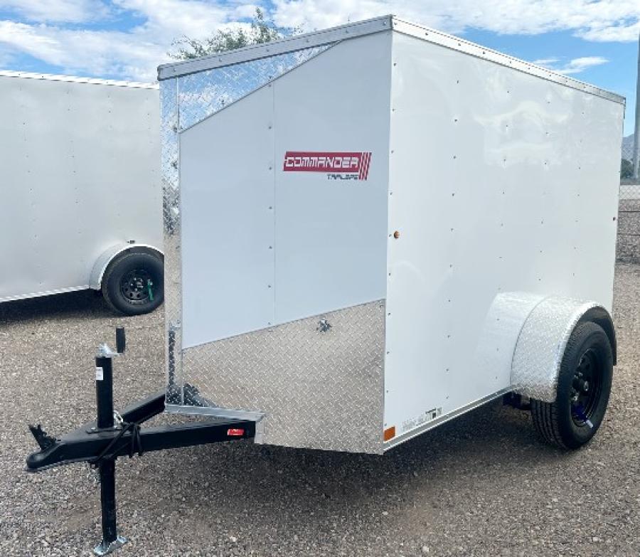 5X8C 5X8 V NOSE ENCLOSED STD RAMP DOOR 3K BY CARRY ON | Big Tex Trailer ...