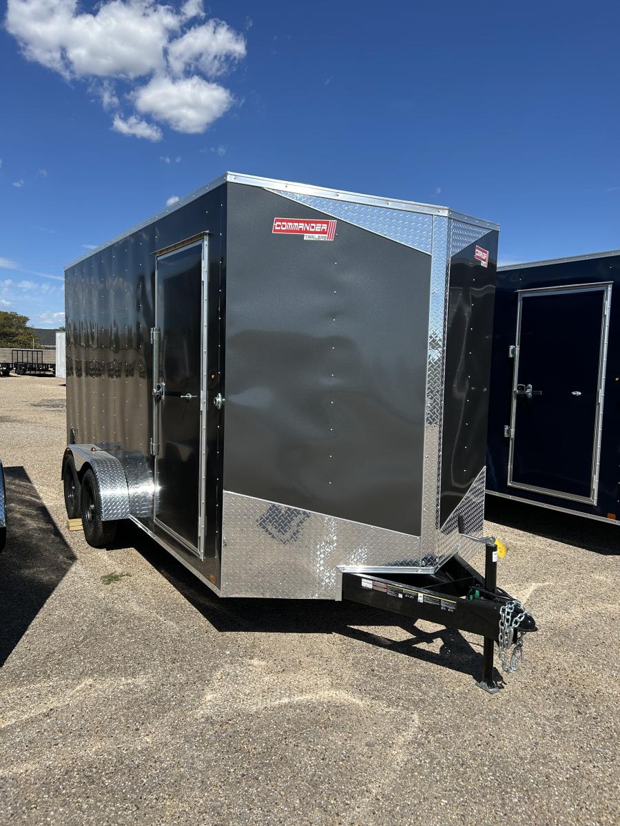 7X16 7X16 V NOSE ENCLOSED STD RAMP DOOR 7K BY CARRY ON | Big Tex ...